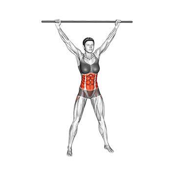 Stick Side to Front Bend Stretch – فیتِ فیت